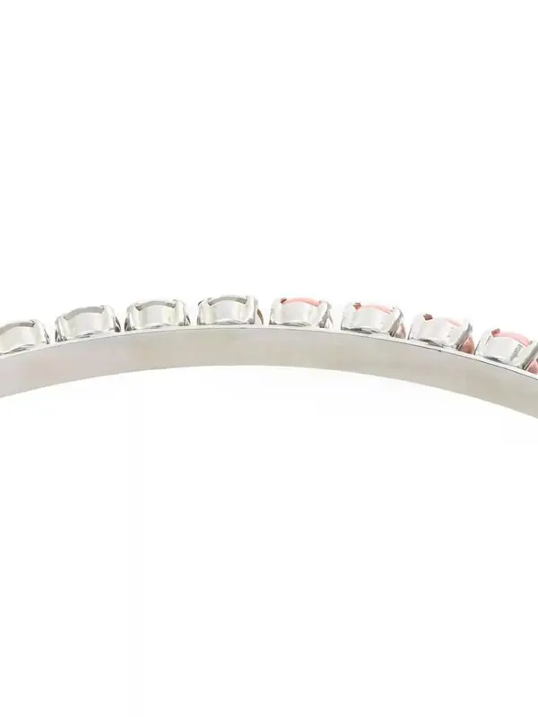 Miu Miu Rhinestone Embellished Headband