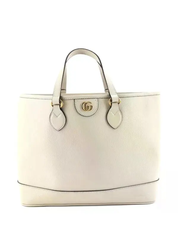 Gucci Ophidia Top Handle Small Tote Bag - Neutrals
