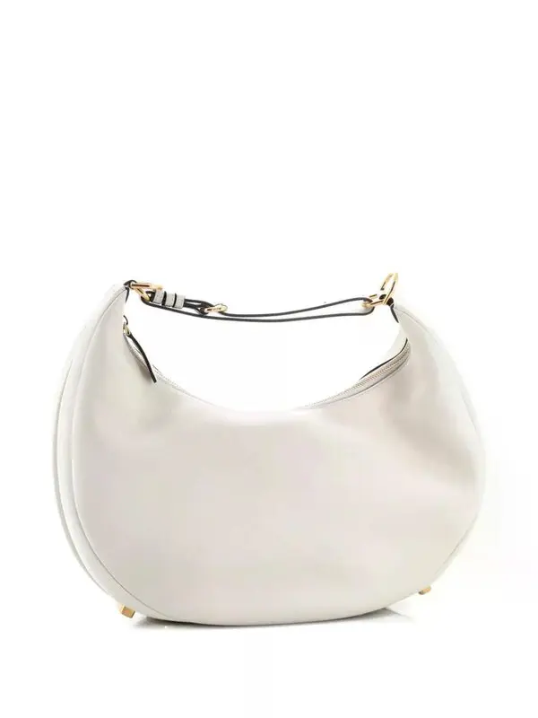 Fendi Graphy Leather Hobo Bag Medium