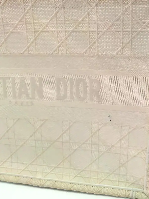 Dior 2000s Medium Canvas Book Tote Bag
