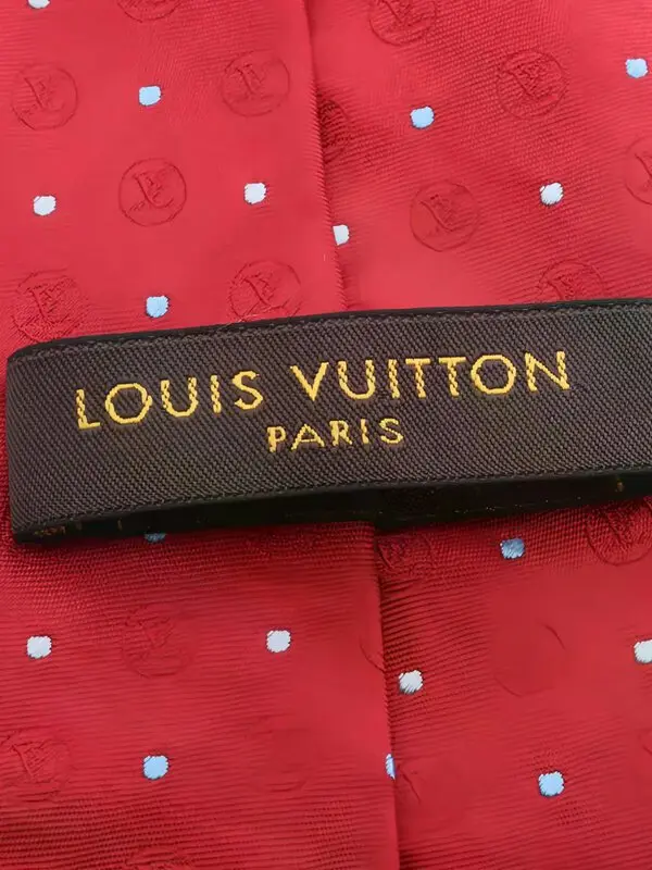 LOUIS VUITTON Silk Neck Tie