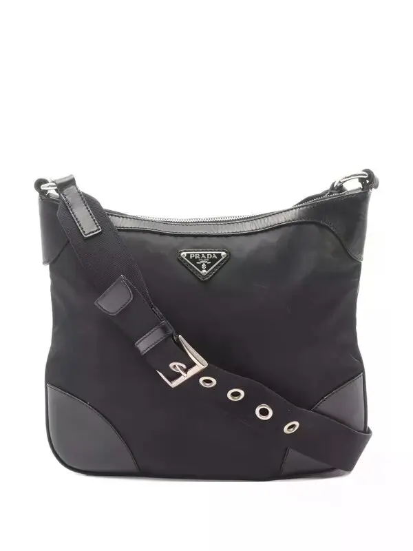 Prada 2000s Logo-detail Shoulder Bag