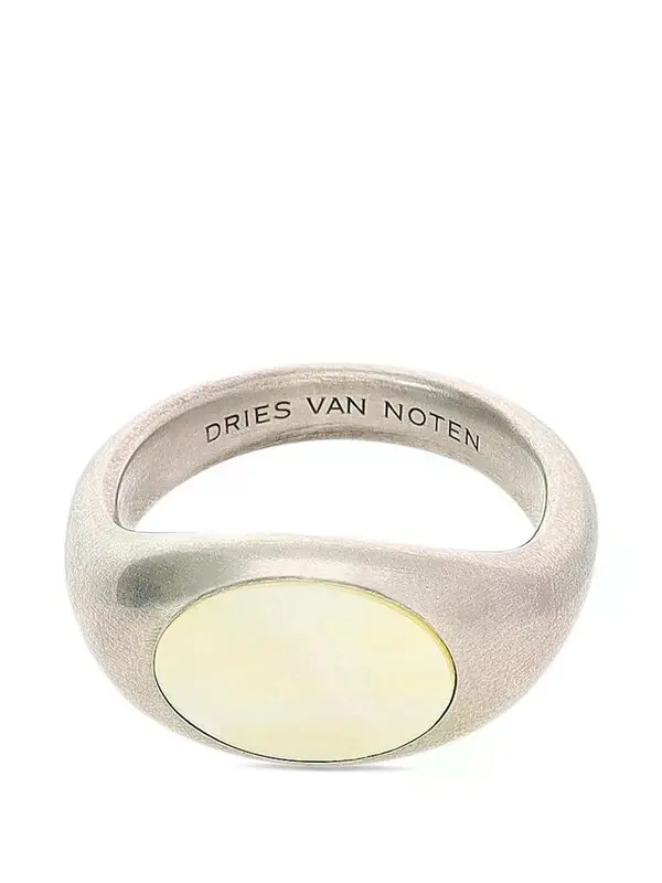 Dries Van Noten Stone-embellished Signet Ring