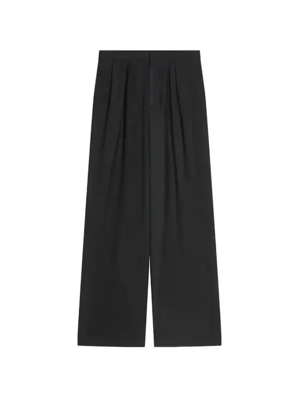 Dries Van Noten Concealed-fastening Wide Leg Trousers