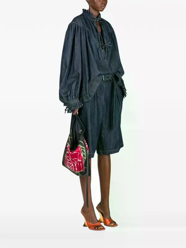 Dries Van Noten Graphic-print Shoulder Bag