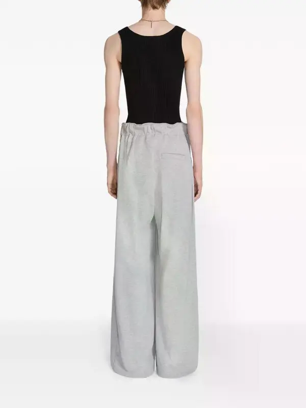 Dries Van Noten Pleated Wide-leg Sweatpants