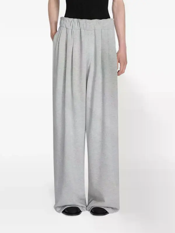 Dries Van Noten Pleated Wide-leg Sweatpants