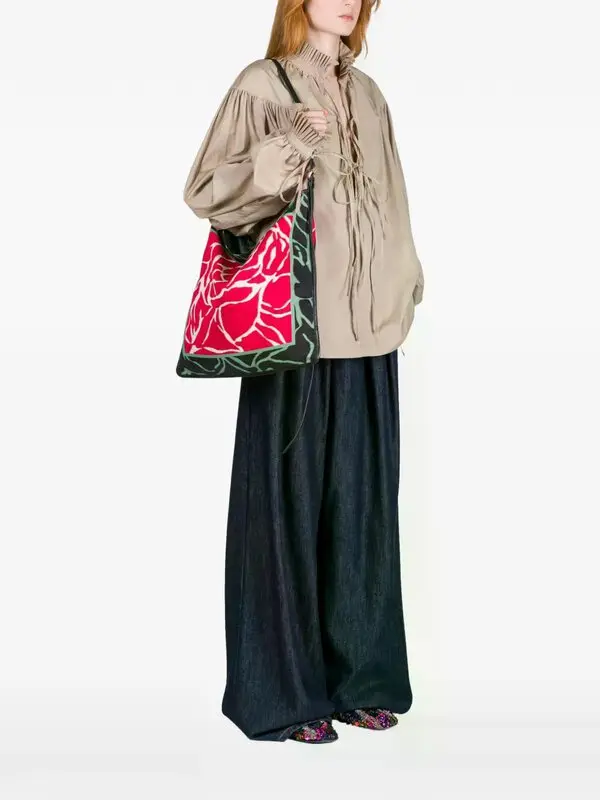 Dries Van Noten Graphic-print Shoulder Bag