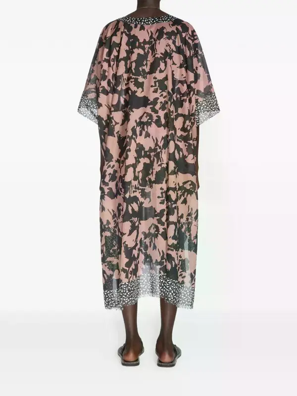 Dries Van Noten Printed Kaftan