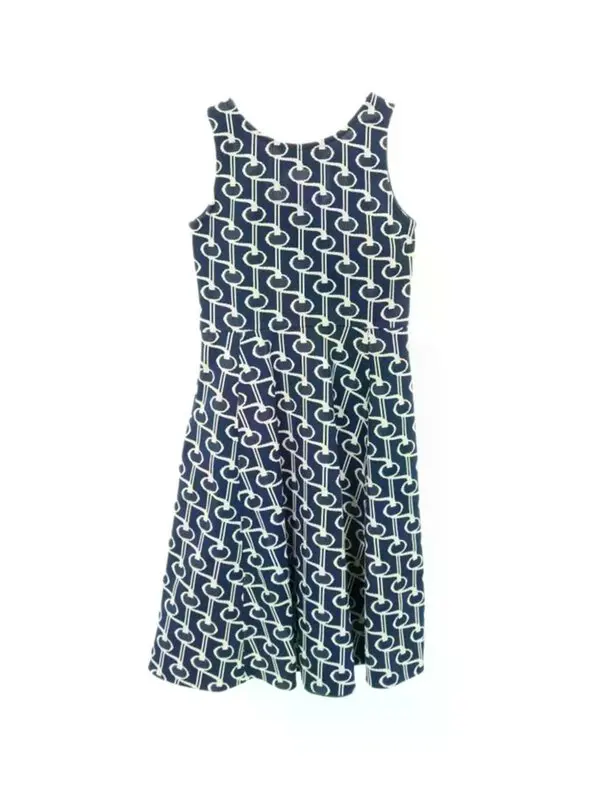 Prada 2010s Geometric-print Mini Dress