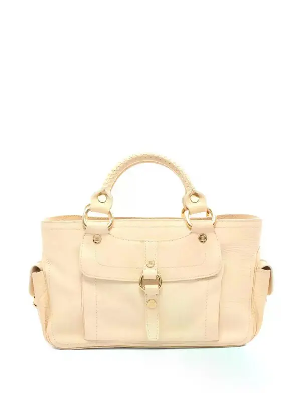 Celine 2000s Boogie Leather Tote
