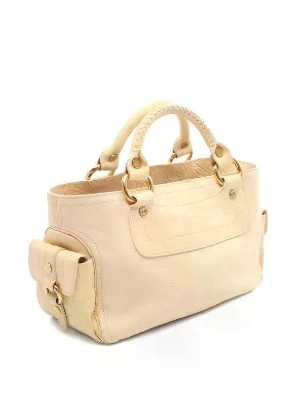 Celine 2000s Boogie Leather Tote