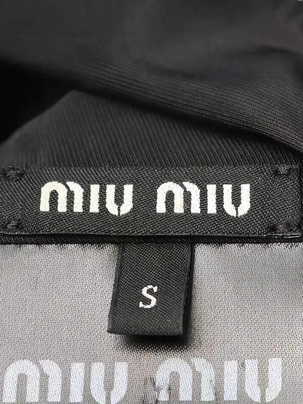 Miu Miu 2010s Checked Bucket Hat - Grey