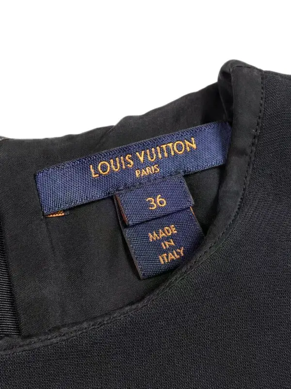 LOUIS VUITTON Logo Patch Dress