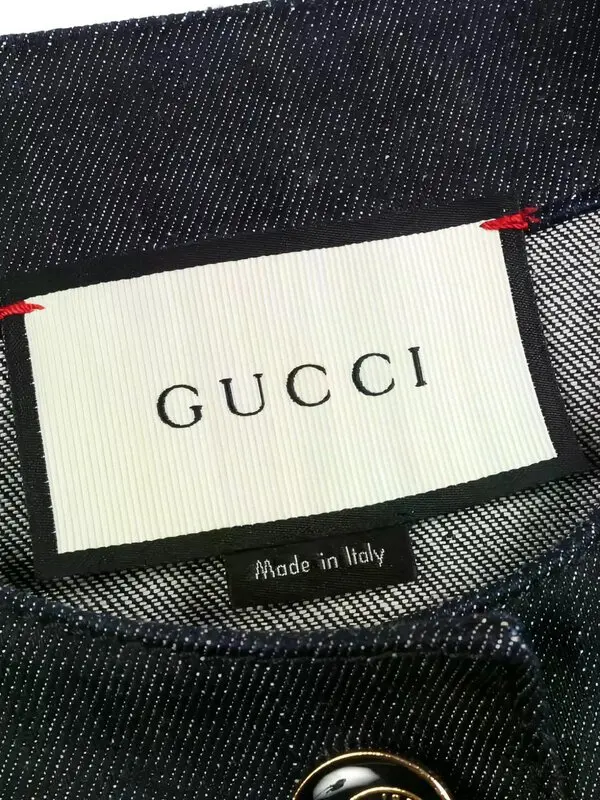 Gucci Pockets Denim Jacket