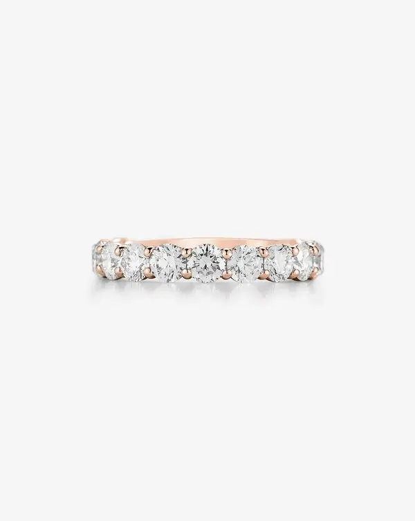 Ring Concierge Round Lab Diamond Eternity Band - One-color