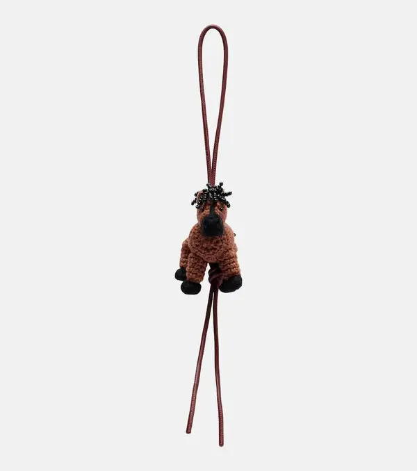 Loewe Horse Beaded Bag Charm