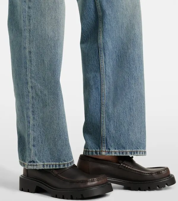 Loewe High-rise Wide-leg Jeans - Blue
