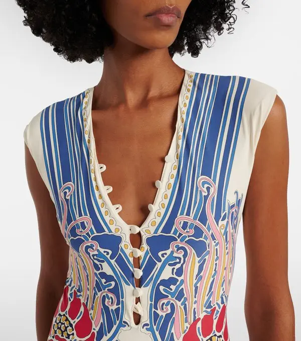 La DoubleJ Tutto Suit Printed Swimsuit - Multicoloured