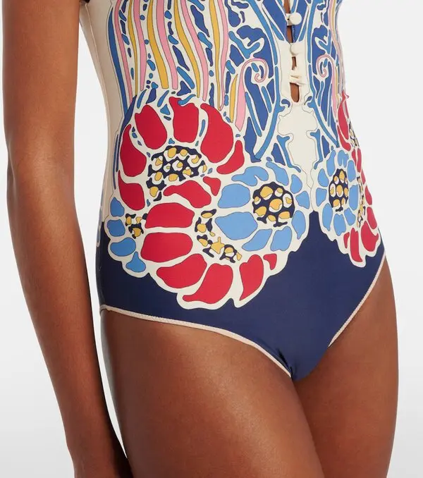 La DoubleJ Tutto Suit Printed Swimsuit - Multicoloured