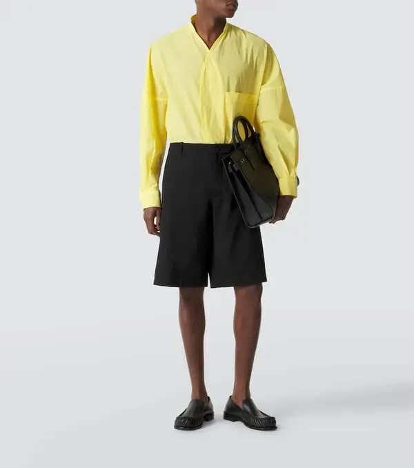 Jacquemus Camargue Virgin Wool Bermuda Shorts