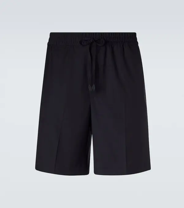 Brioni Wool Shorts - Blue