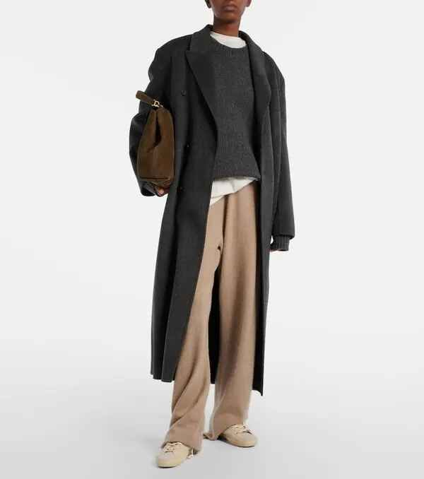 GOLDEN GOOSE Super-star Shearling-lined Suede Sneakers - White