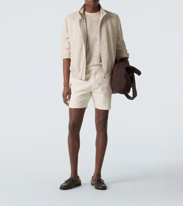 Etro Cotton And Silk Sweater - White