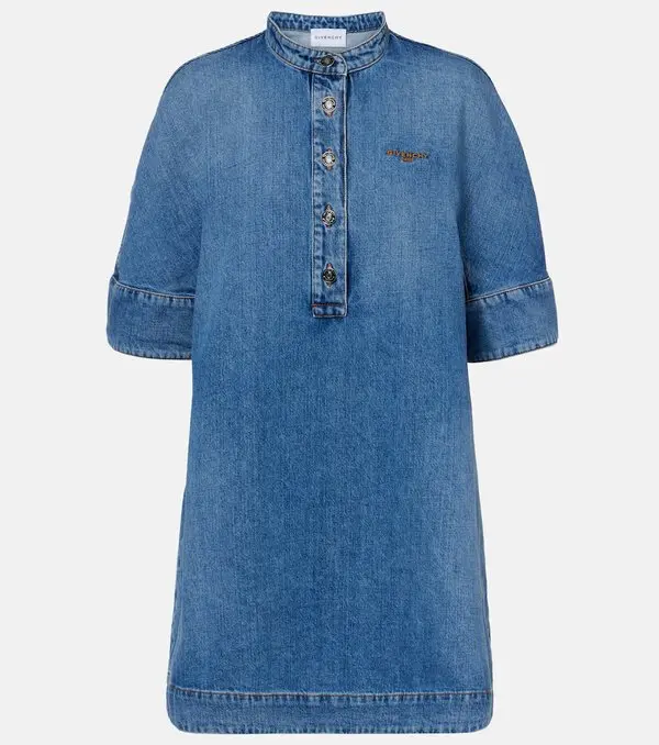 Givenchy Denim Minidress - Blue