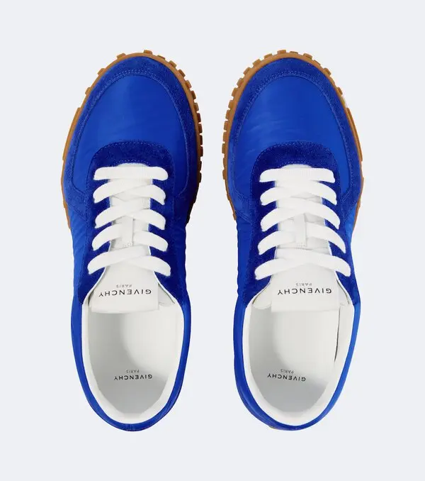 Givenchy Glide Suede-trimmed Sneakers