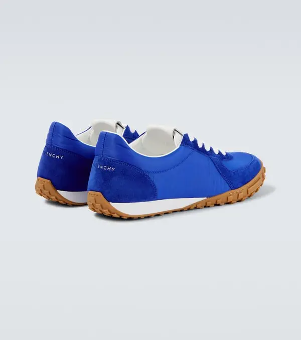 Givenchy Glide Suede-trimmed Sneakers