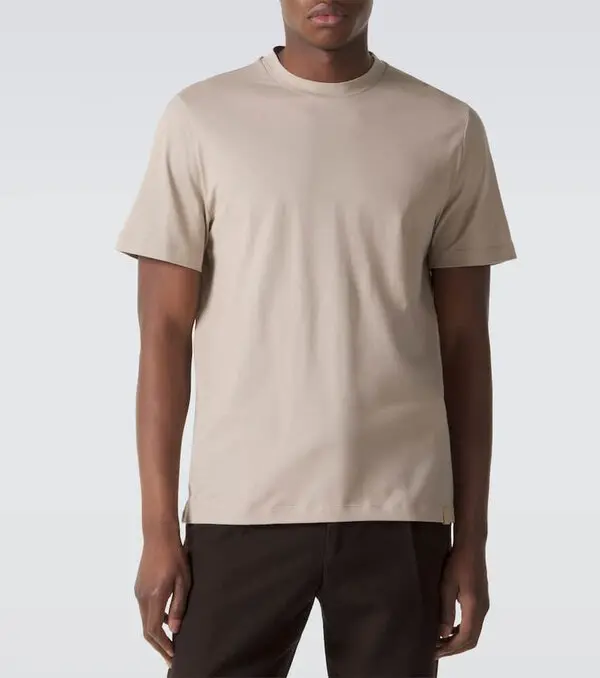 Brioni Cotton Jersey T-shirt