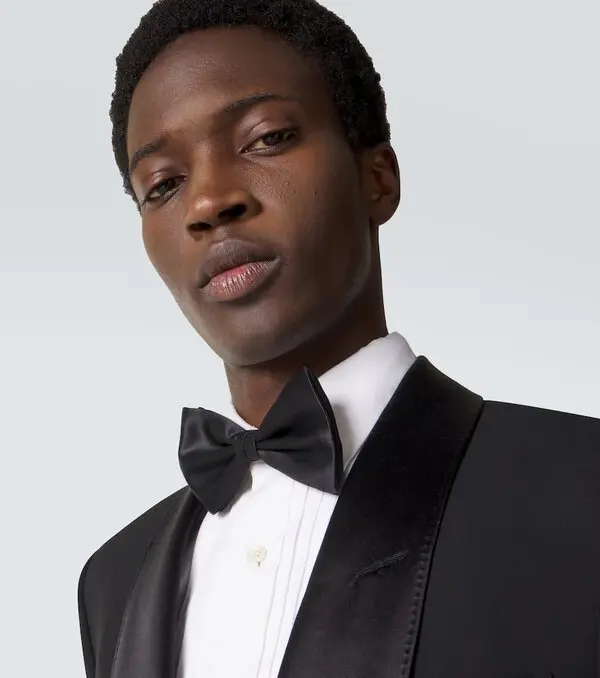 Brioni Silk Twill Bow Tie