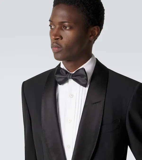 Brioni Silk Twill Bow Tie