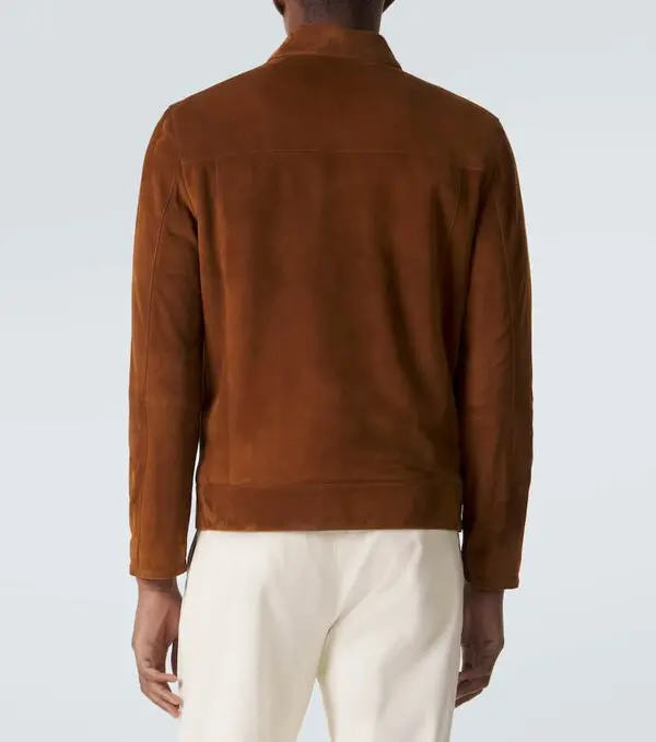 Brioni Suede Blouson Jacket
