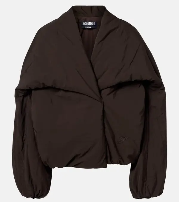 Jacquemus Chale Bomber Jacket - Brown