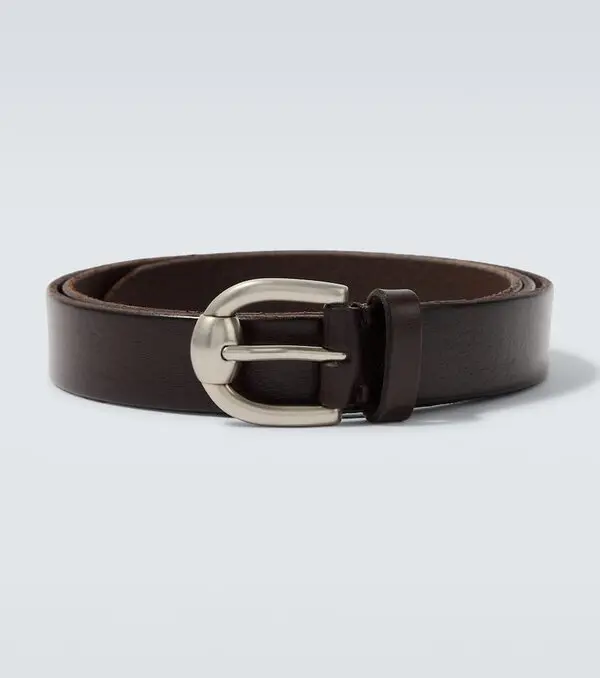 Brunello Cucinelli Leather Belt - Brown