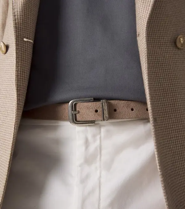 Brunello Cucinelli Suede Belt