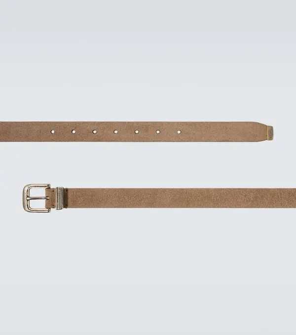 Brunello Cucinelli Suede Belt