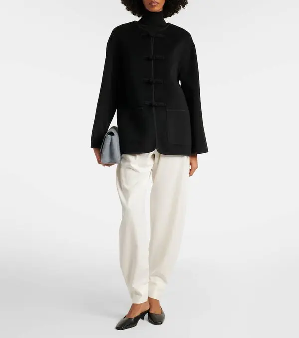 RÓHE Wool Jacket - Black