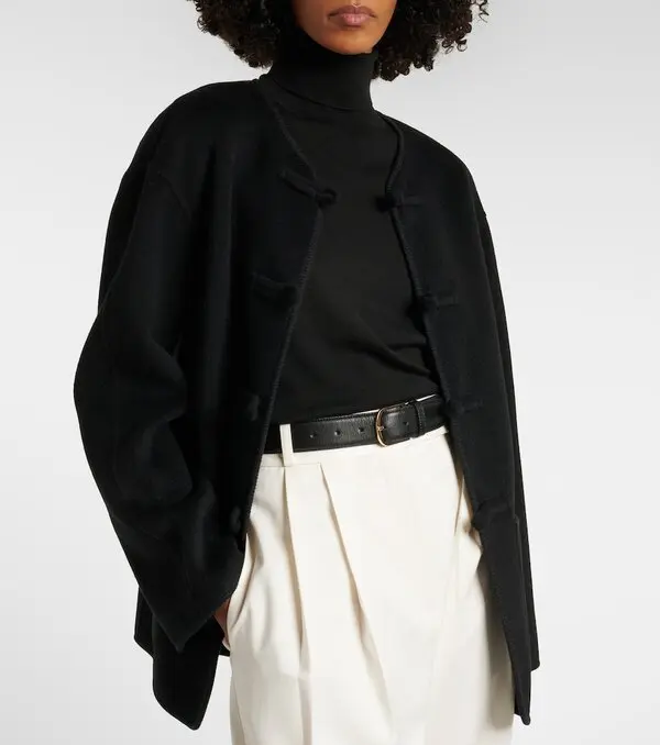 RÓHE Wool Jacket - Black