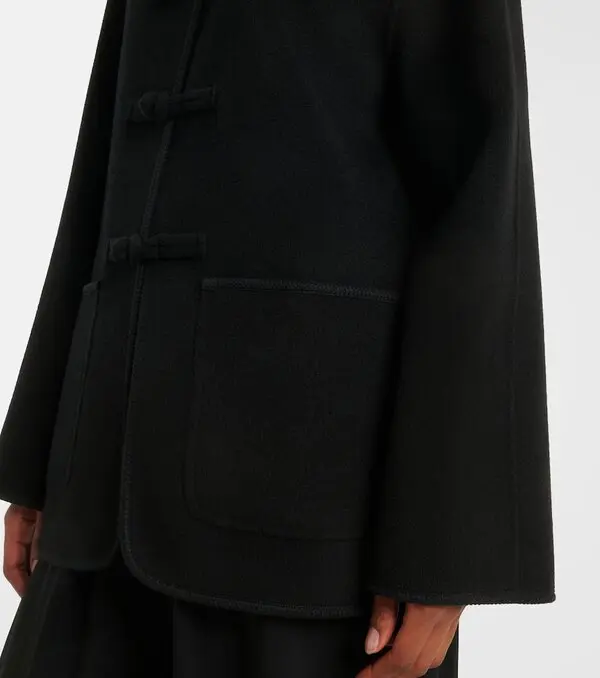 RÓHE Wool Jacket - Black