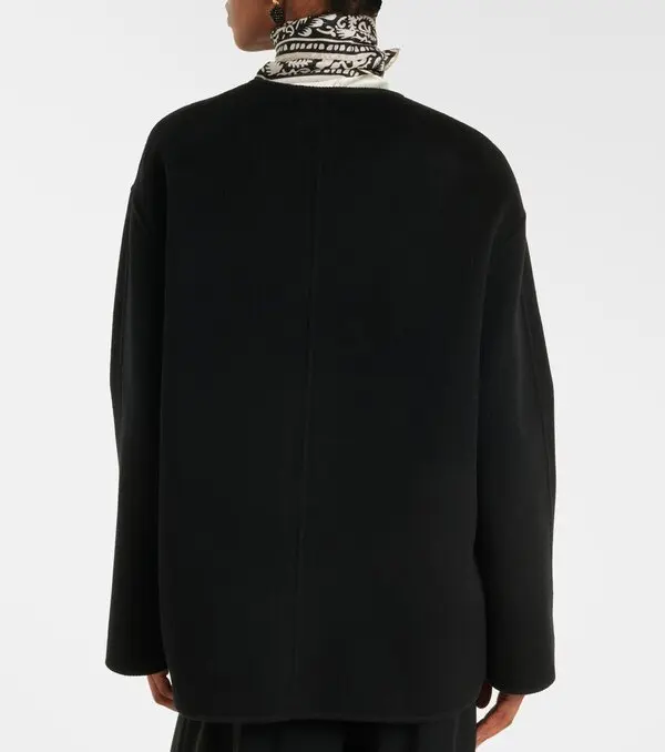RÓHE Wool Jacket - Black