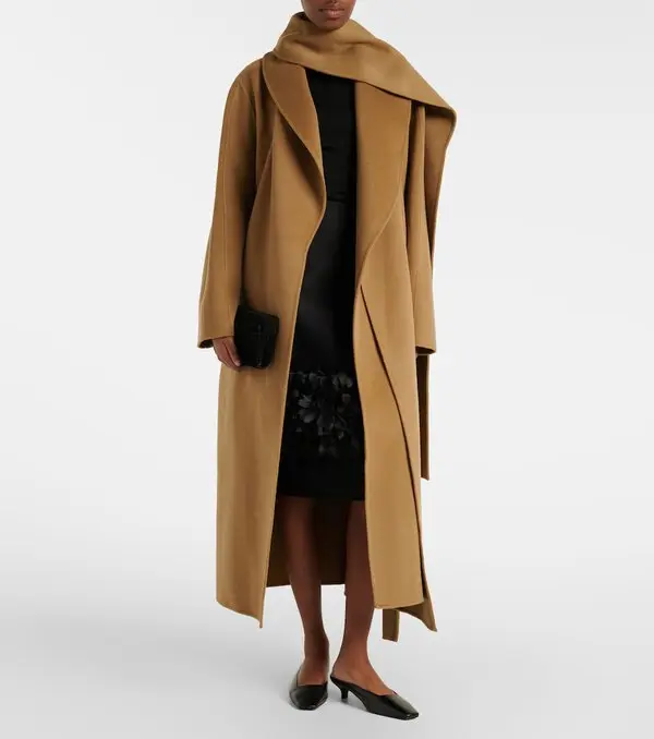 RÓHE Wool And Cashmere Wrap Coat