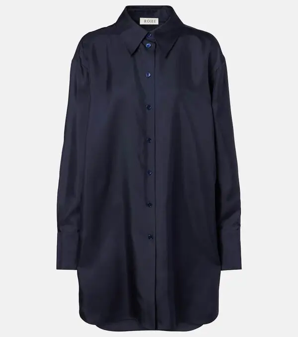 RÓHE Oversized Silk Shirt
