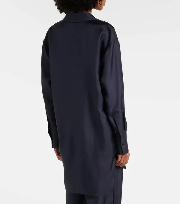 RÓHE Oversized Silk Shirt