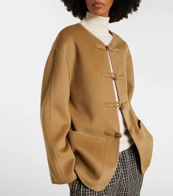 RÓHE Wool And Cashmere Jacket - Brown