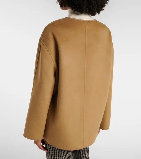 RÓHE Wool And Cashmere Jacket - Brown