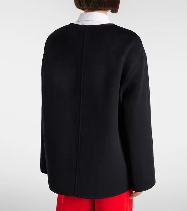 RÓHE Wool And Cashmere Jacket - Blue
