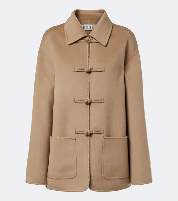RÓHE Wool And Cashmere Jacket - Brown